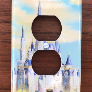 Princess Castle Light Switch Plate Cover // Princess Room // FAST SHIP ...
