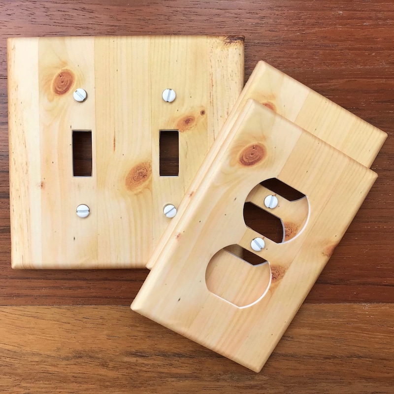 Wood Switch Plates and Covers - Etsy