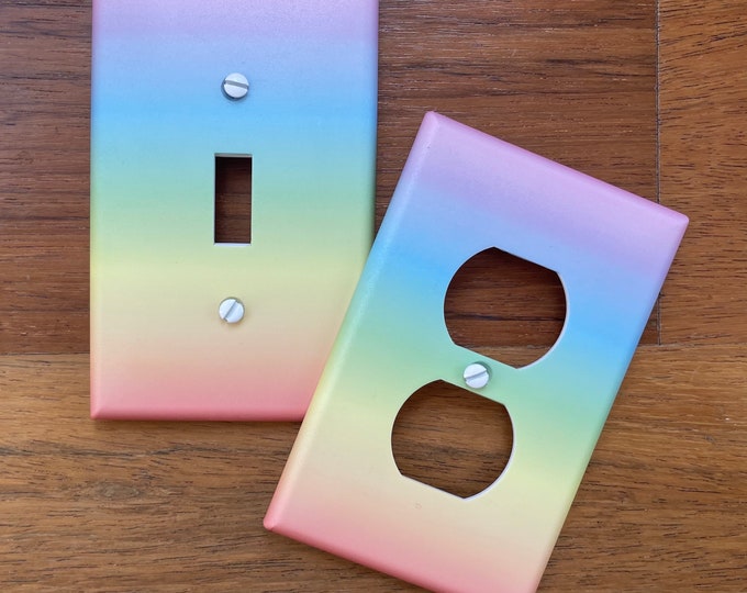 Pretty in Pink Cute Kawaii Light Switch Cover - Etsy