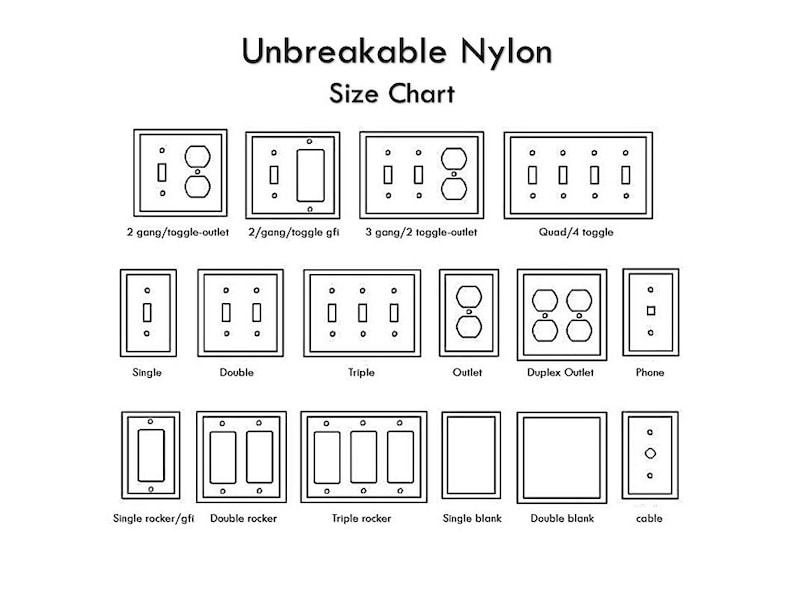 Moroccan Tile Light Switch Cover: Blue Spanish Faux Spanish Design ...