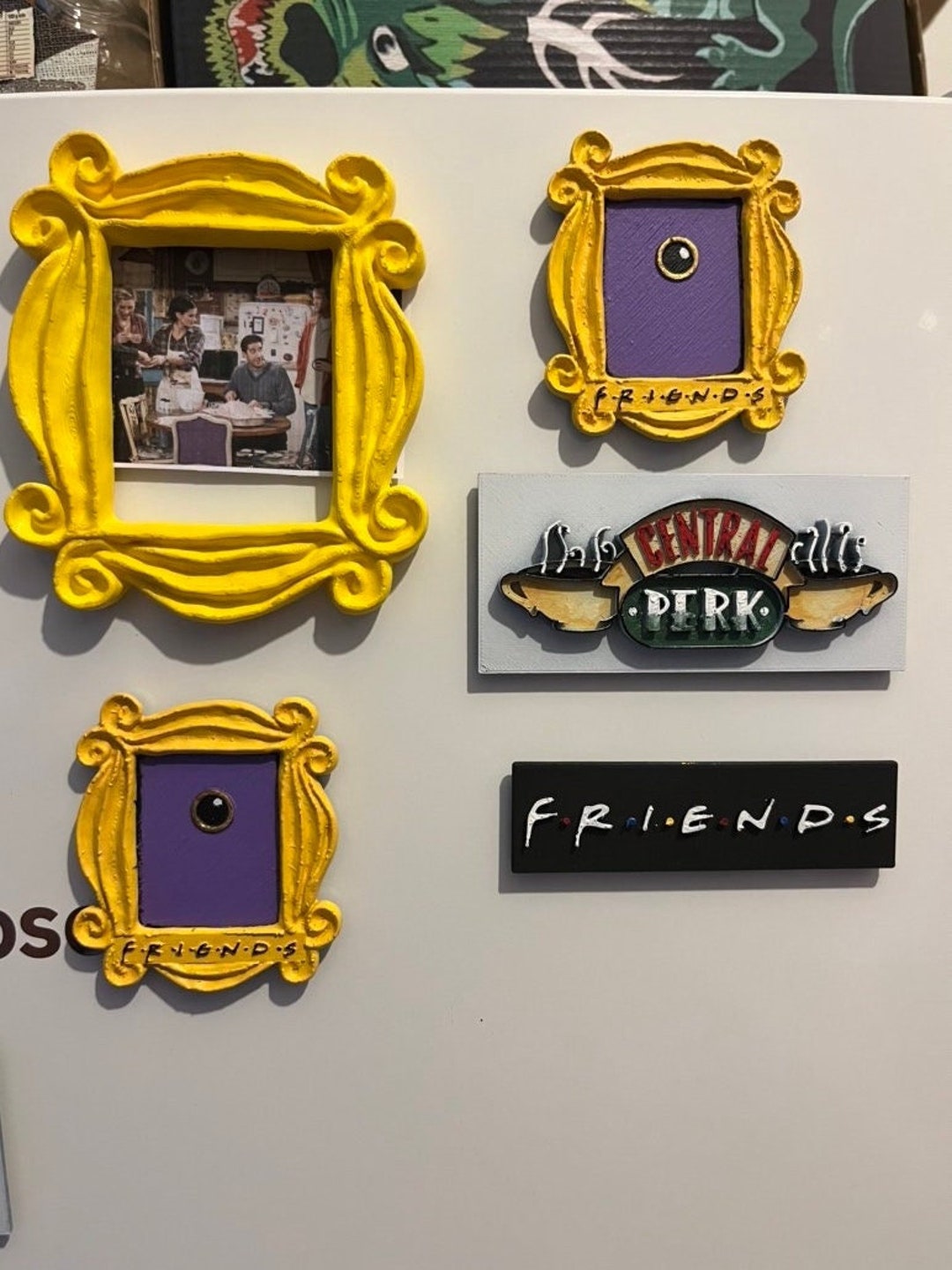 Ship in One Day TV Show Friends Magnet Set With Recycled Plastic - Etsy