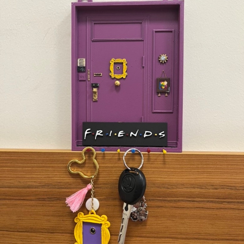 Friends Apartment Key Holder - Etsy