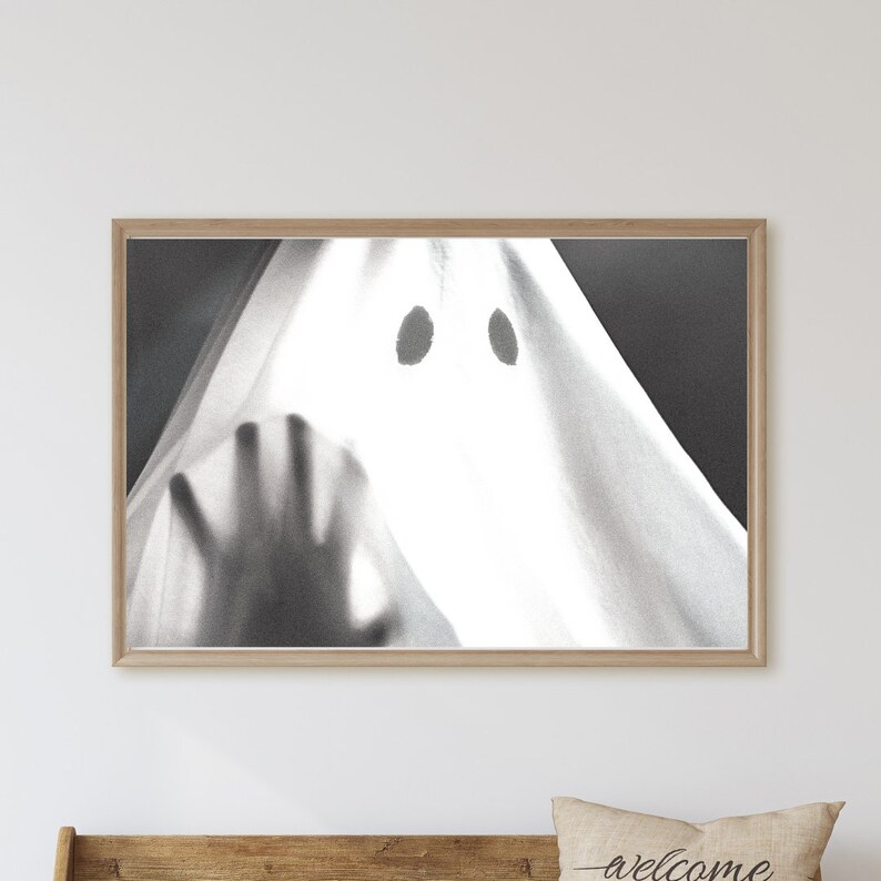 Ghost TV Frame Art - Etsy