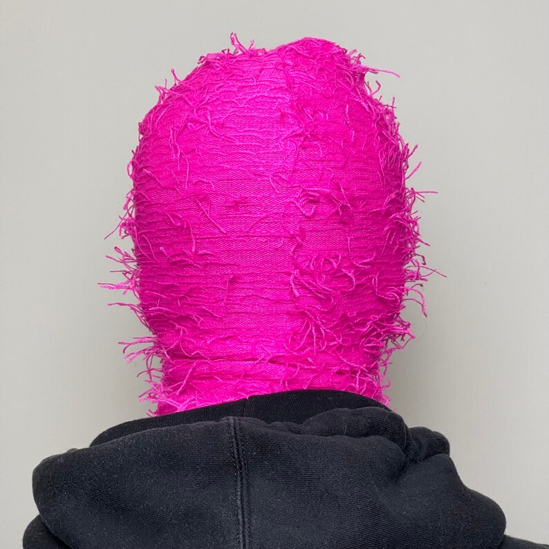 Distressed Balaclava Knitted Balaclava Yeat Balaclava Face Ski Mask Hot ...