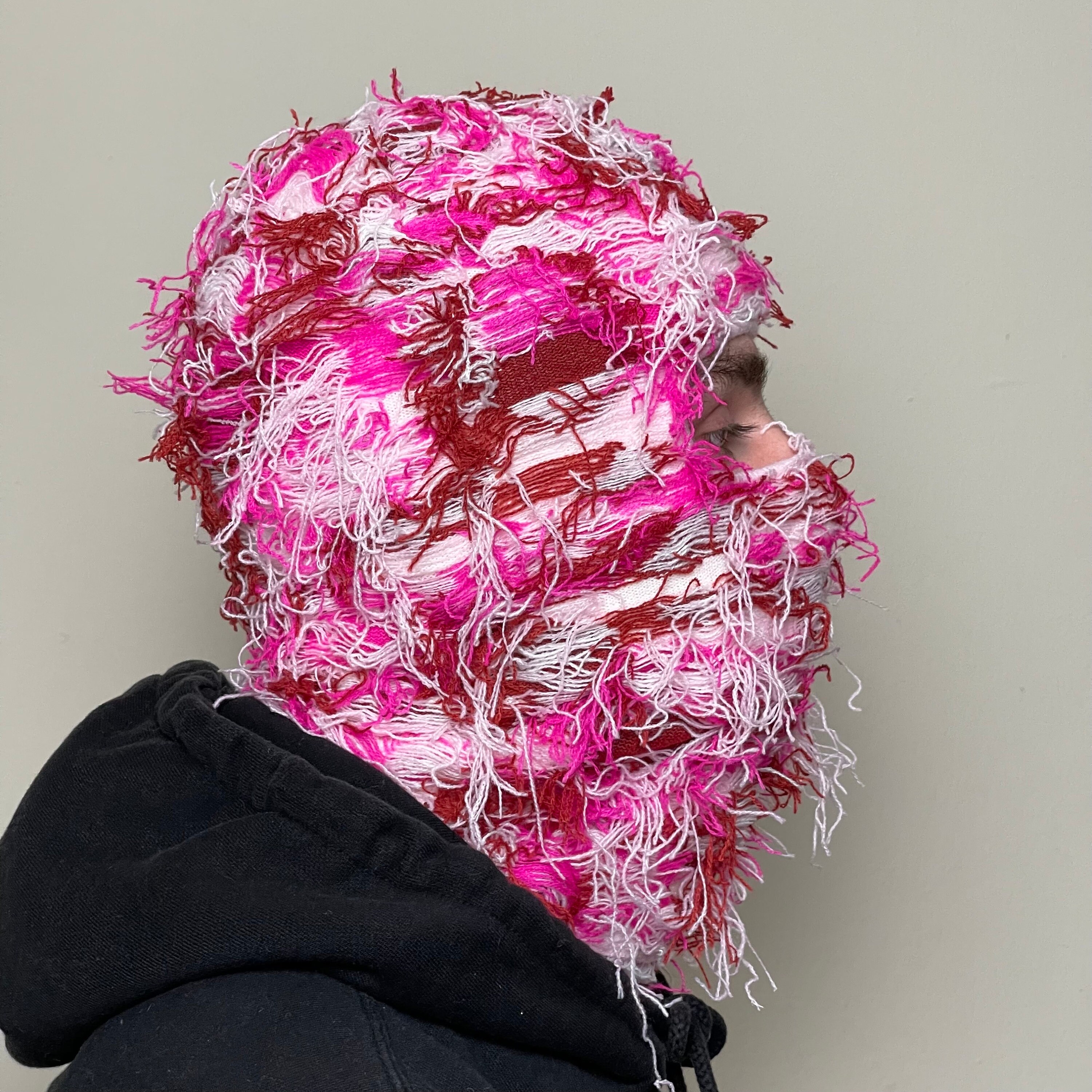 Distressed Balaclava | Knitted Balaclava | Yeat Balaclava | Face Ski ...