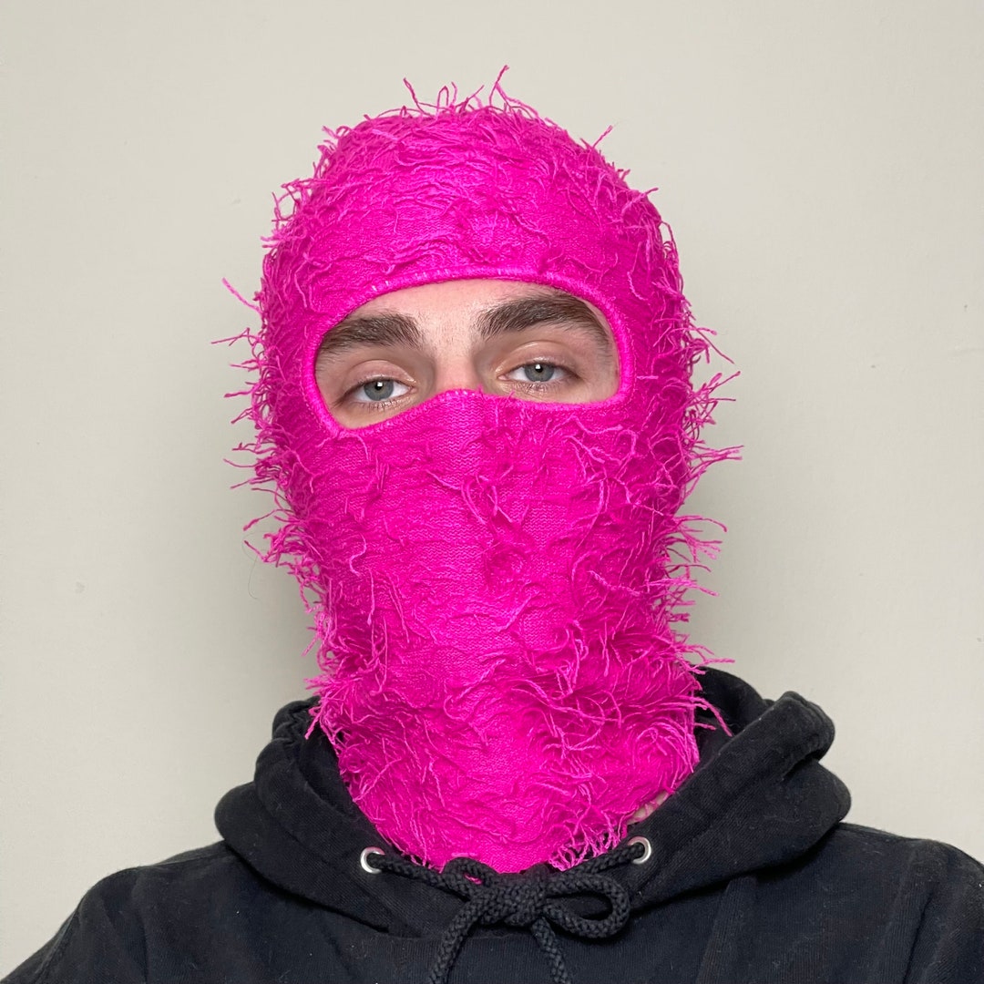 Distressed Balaclava Knitted Balaclava Yeat Balaclava Face Ski Mask Hot ...