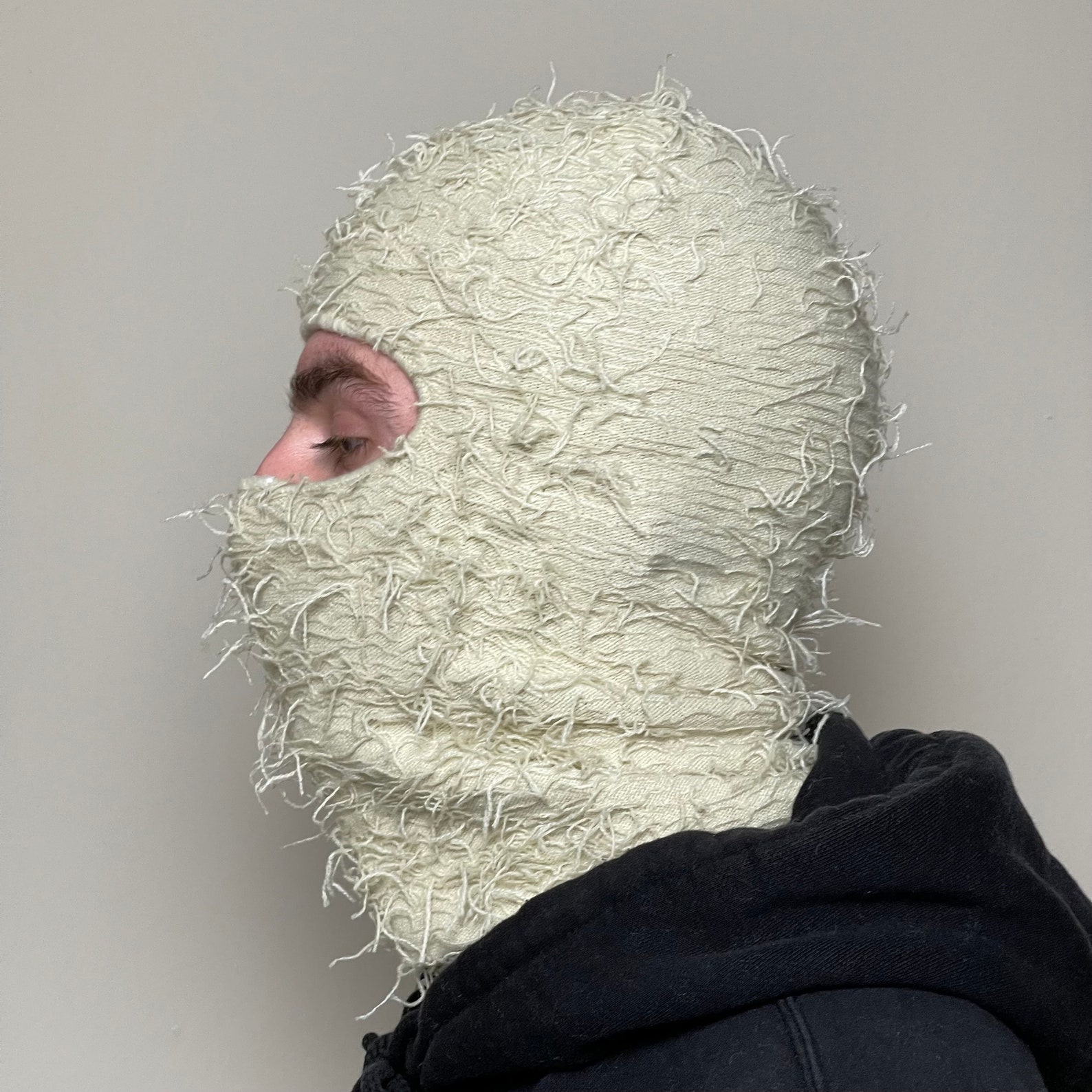 Distressed Balaclava | Knitted Balaclava | Yeat Balaclava | Face Ski ...