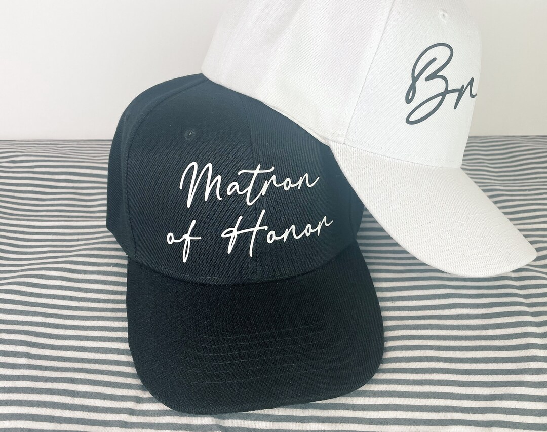 Matron of Honor Gift Hat - Wedding Hat - Bridal Parts Proposal Gifts - Etsy