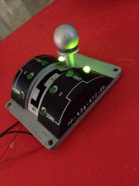 VISOR/NOSE CONCORDE replica of the Tilting Nose Control-visor Concorde ...