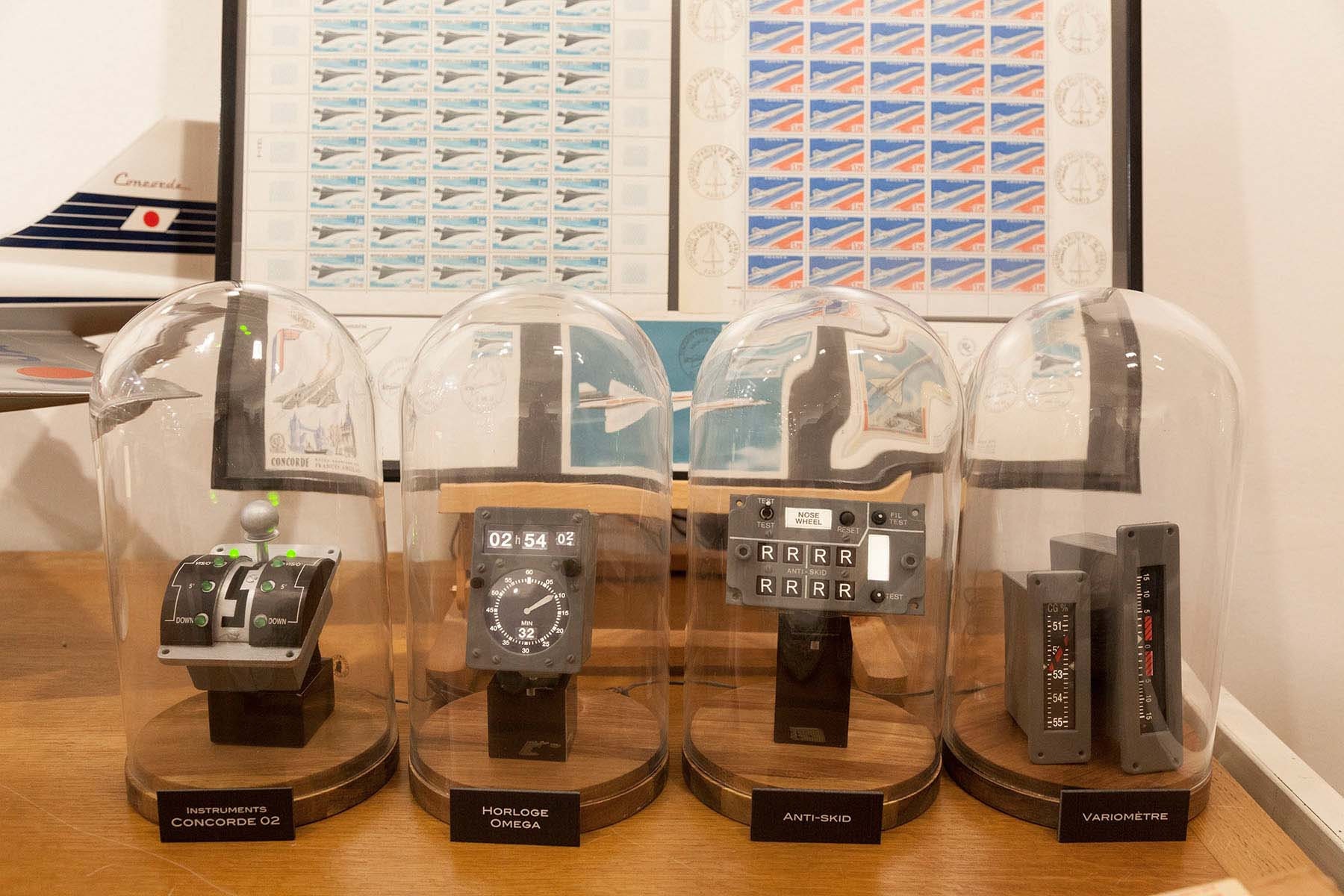 VISOR/NOSE CONCORDE replica of the Tilting Nose Control-visor Concorde ...