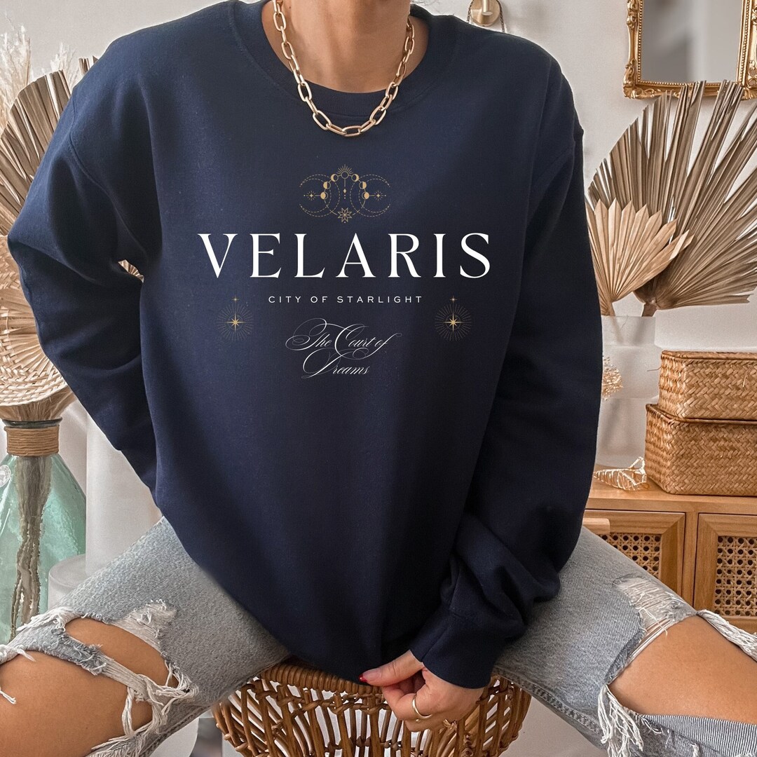 Velaris Sweatshirt | ACOTAR Graphic Sweater - Etsy