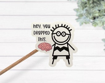 Funny Stickman Brain - Etsy