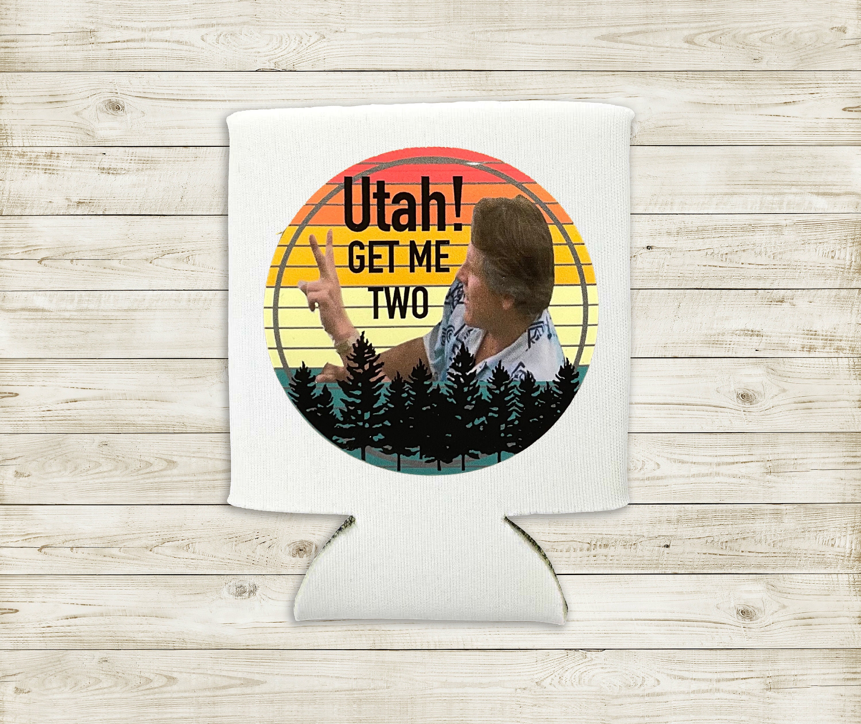 Utah Get Me Two Point Break Inspired Can Cozie Can Cooler | Etsy