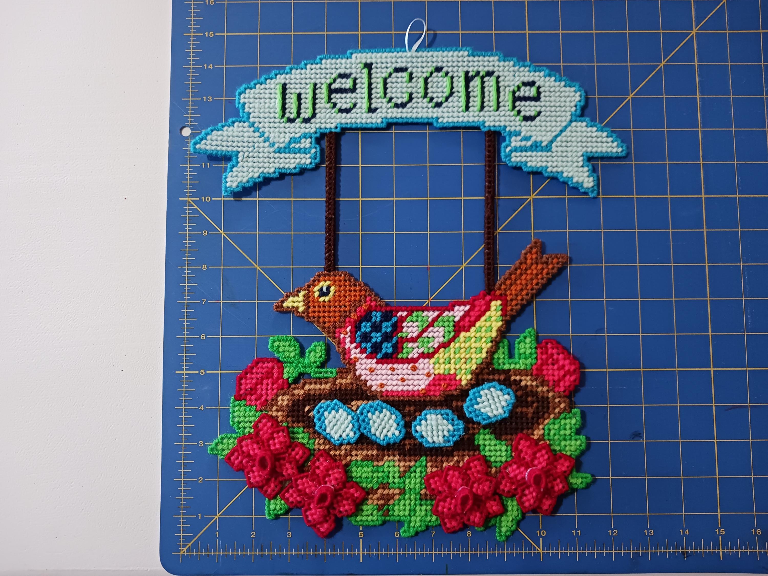 Welcome Bird Nest Sign - Etsy