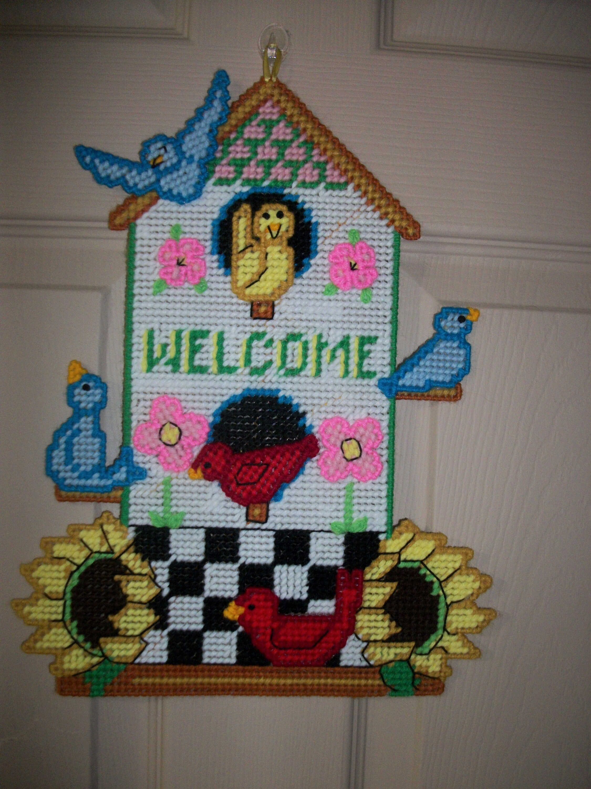 Birdhouse Welcome Sign - Etsy