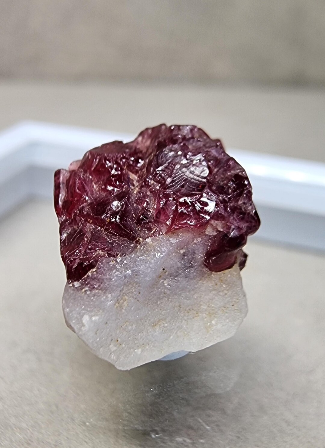 6.8ct SPINEL Crystal Rough. Burma Origin. Unheated Untreated Natural ...