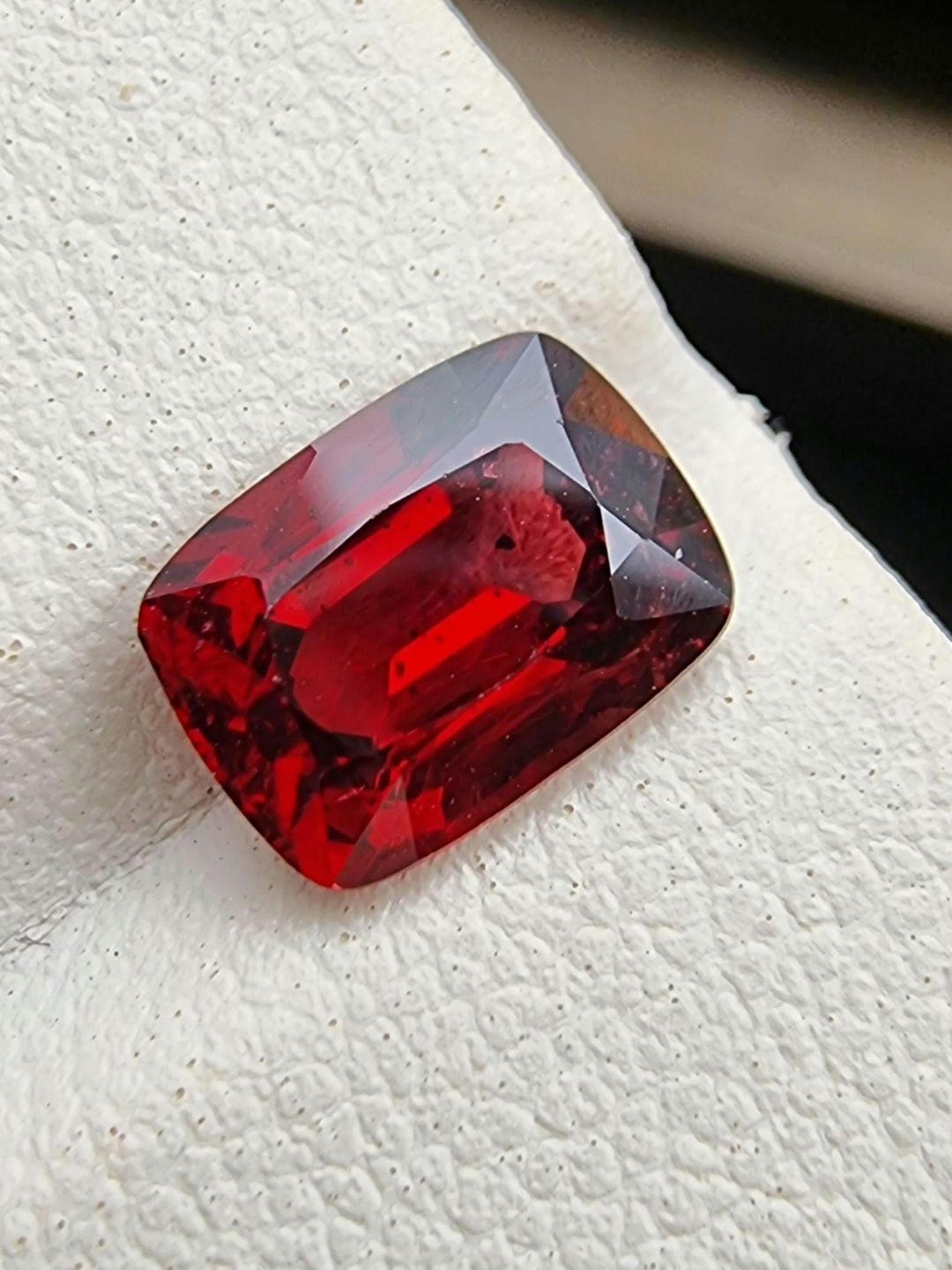 2.0ct RED Spinel• Burma Origin• Natural Unheated Untreated•cushion Cut ...