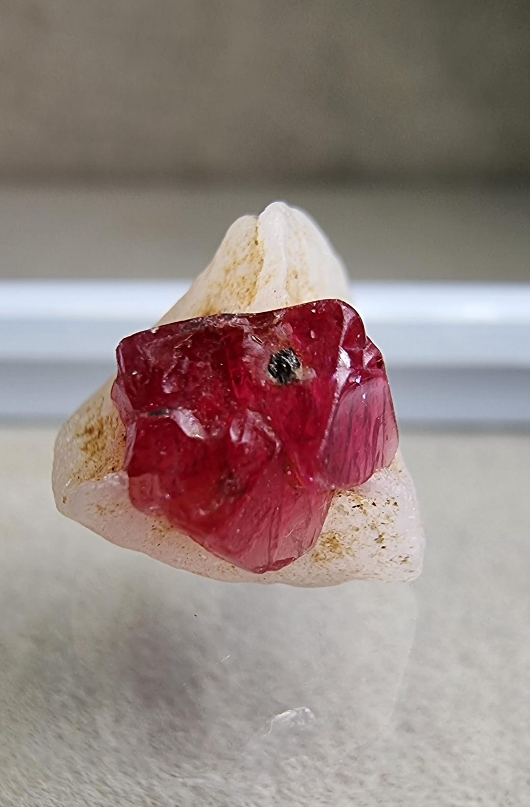7.17ct SPINEL Crystal Rough. Burma Origin. Unheated Untreated Natural ...