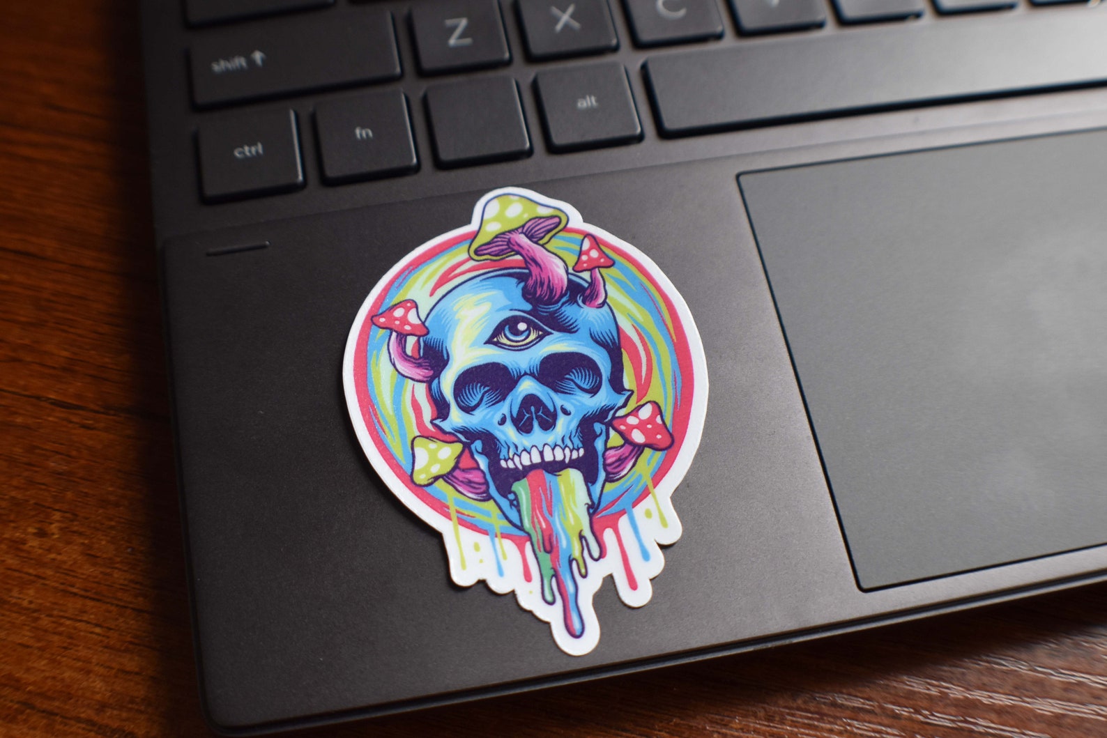 Cool Psychedelic Sticker Pack of 7 Die Cut Laminated Vinyl - Etsy