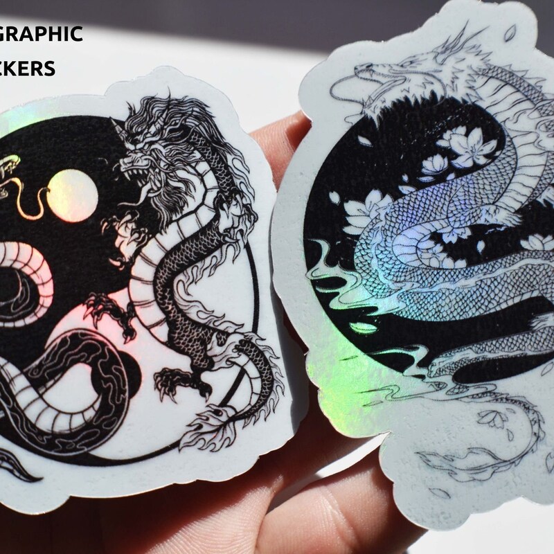 Holographic Stickers - Etsy