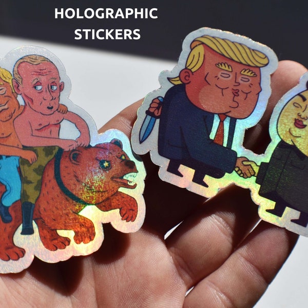 Trump Putin Stickers - Etsy