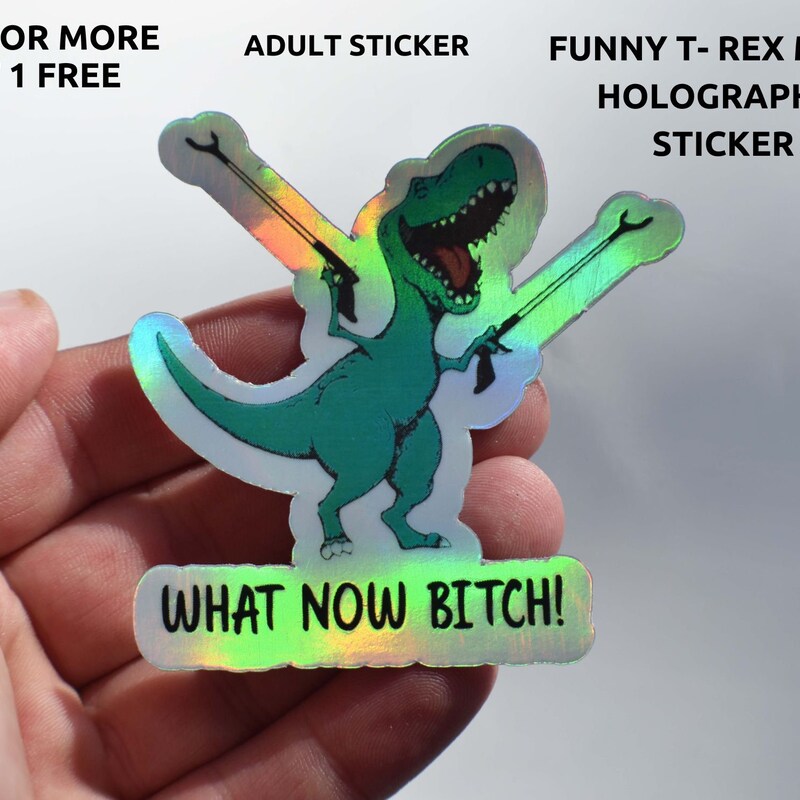 T Rex Sticker - Etsy