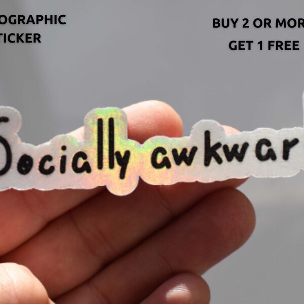 Awkward Sticker - Etsy