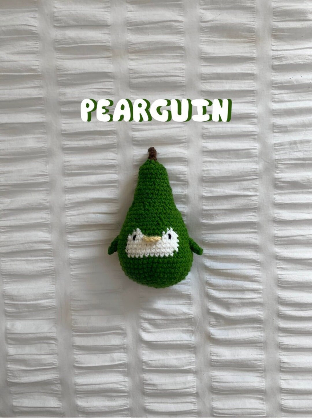 Pear Penguin Crochet Pattern | Cute Amigurumi | Food Animal | DIY Cute ...