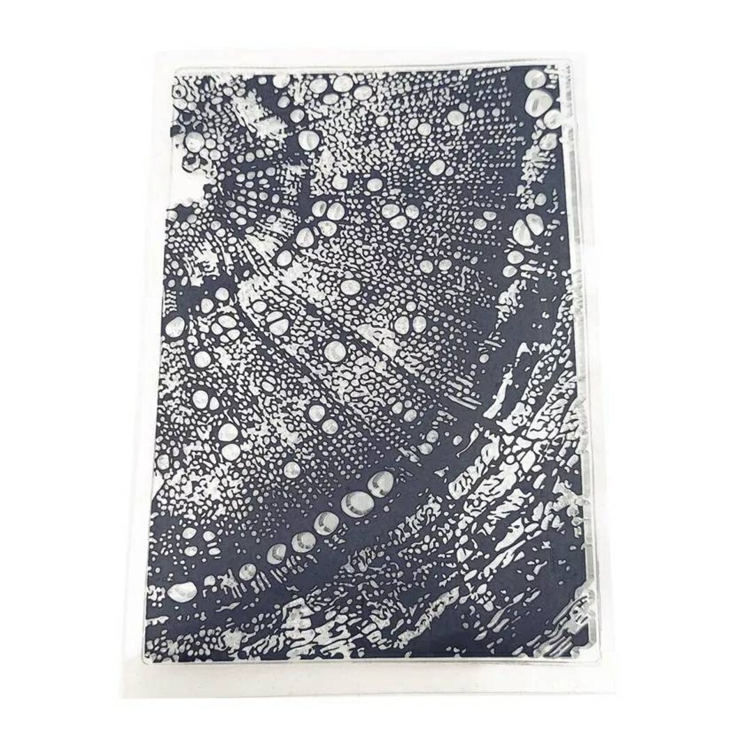 Cell Background Clear Stamp, Microscopic Cells Silicone Stamp, Craft ...