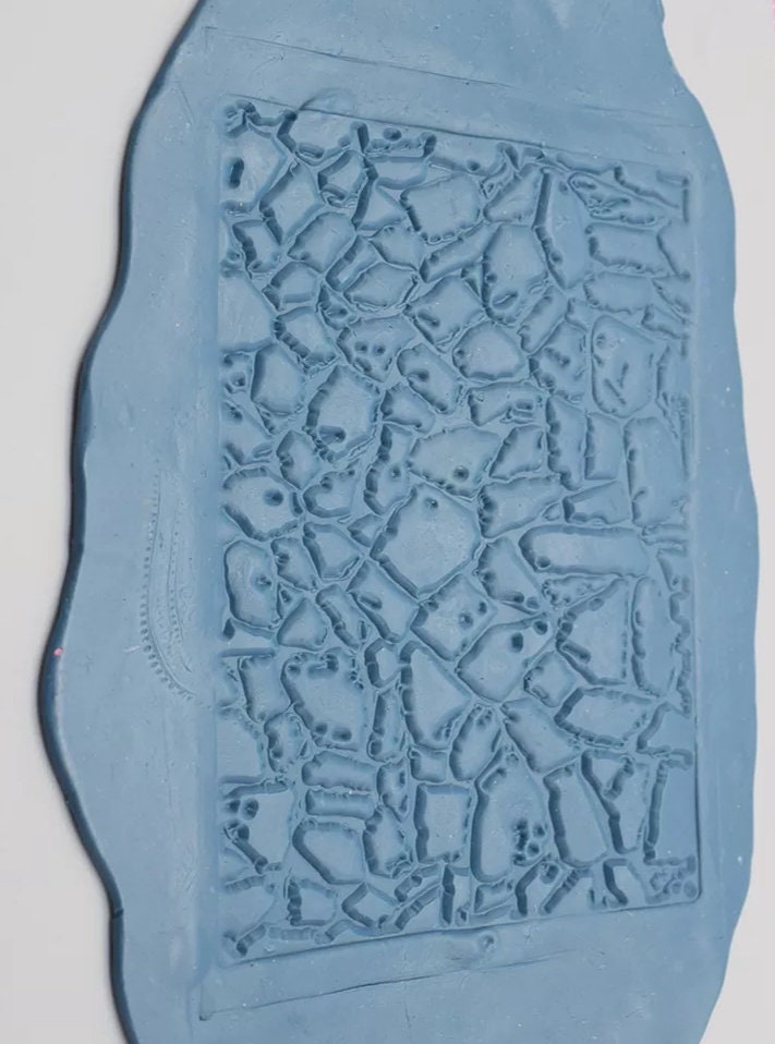 Pebbles Background Stamp Stone Wall Stamp Card Making Stamp - Etsy