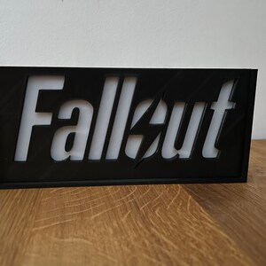 3D Printed Fallout Light Box Night Light Character Light Box LED Lights ...