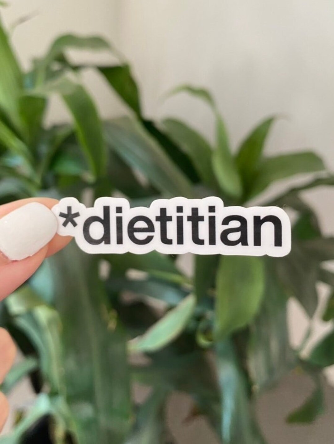 Registered *dietitian Sticker - Etsy
