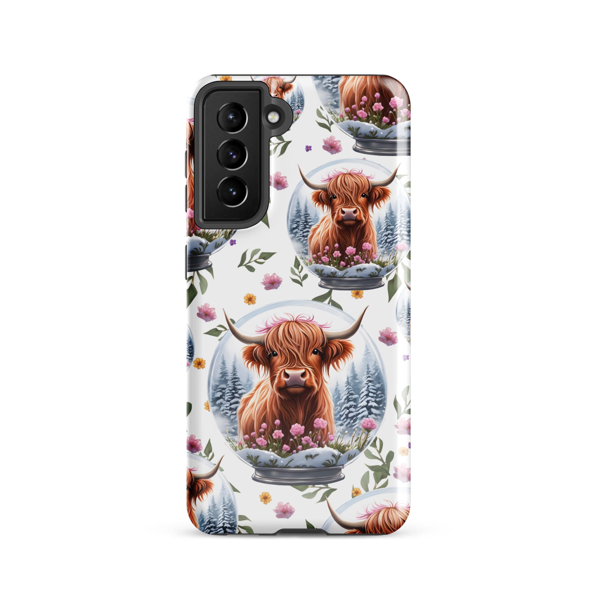 Highland Cow, Fluffy Mini Highland Cow Tough Case for Samsung® - Etsy
