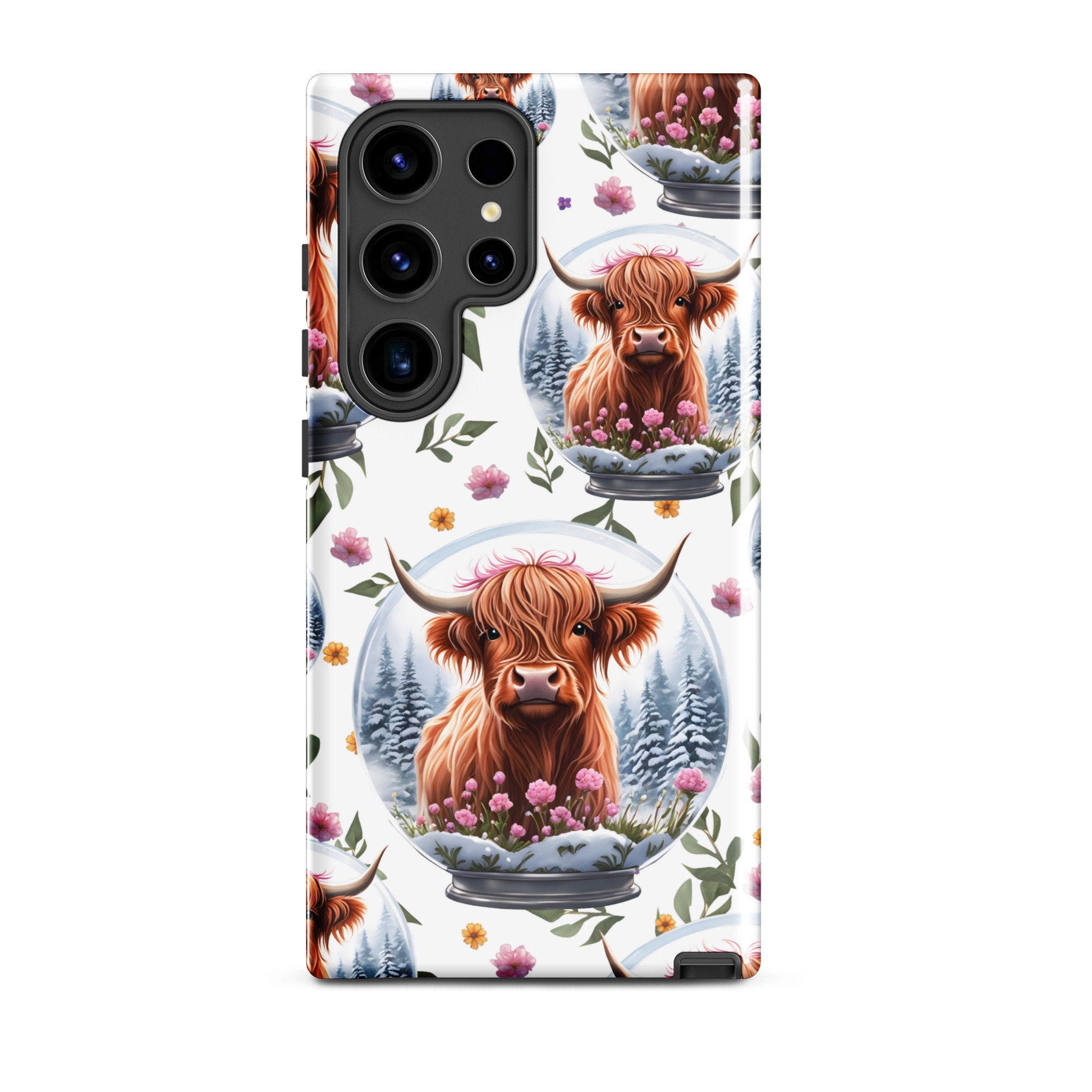 Highland Cow, Fluffy Mini Highland Cow Tough Case for Samsung® - Etsy