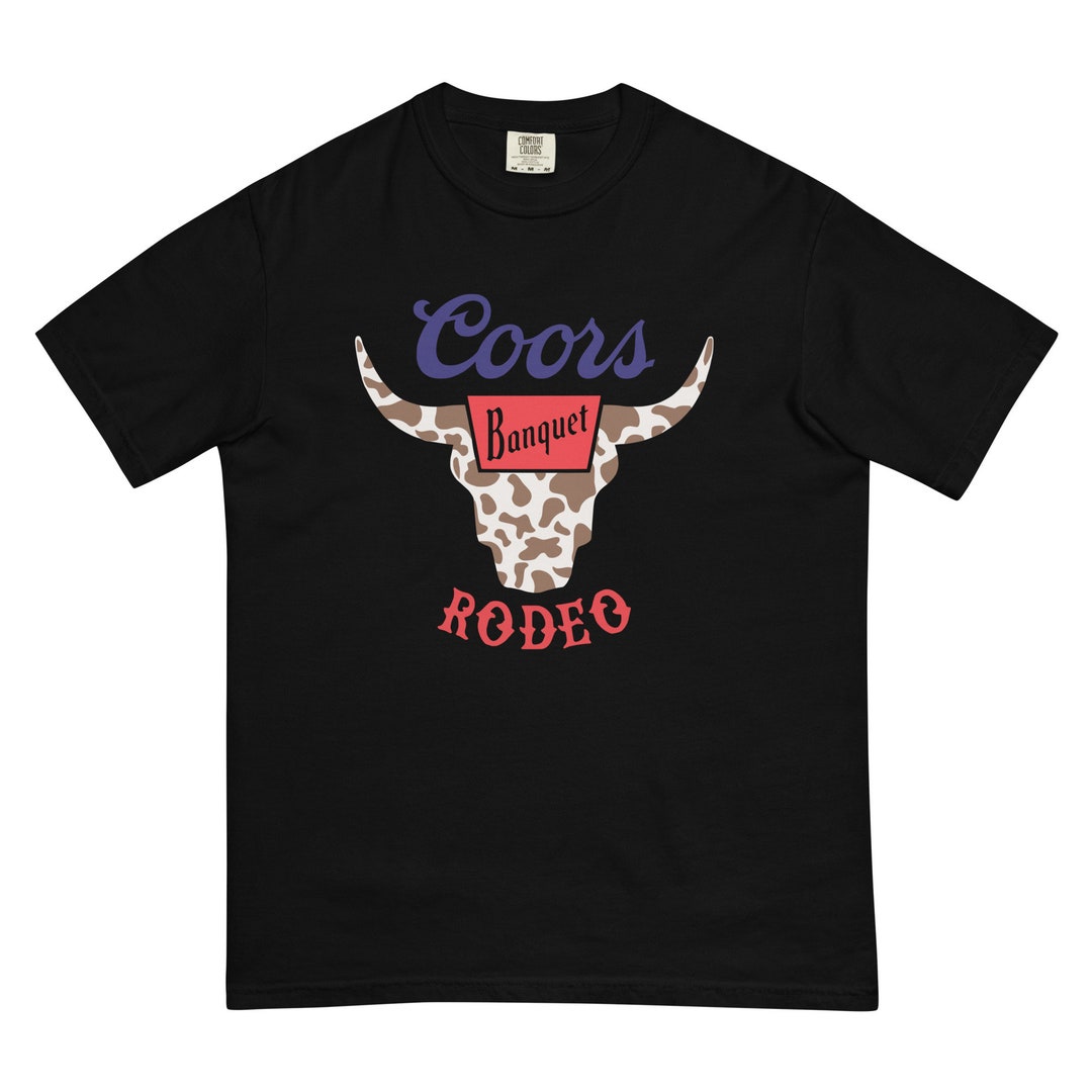 Retro Coors Banquet Rodeo Comfort Colors T-shirt - Etsy