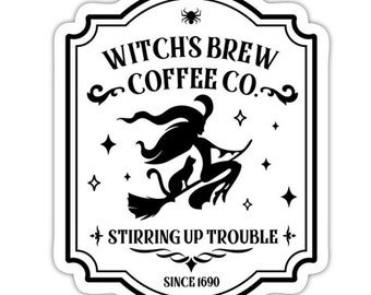 Witches Brew Sticker - Etsy