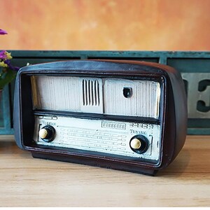 American Retro Radio Handicraft Ornament - Etsy