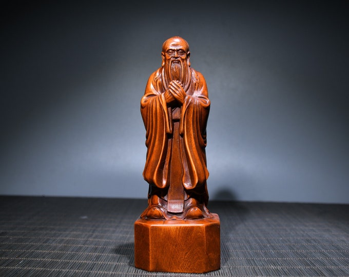 Handmade Lao-tzu Statue: Taoist Sage - Etsy