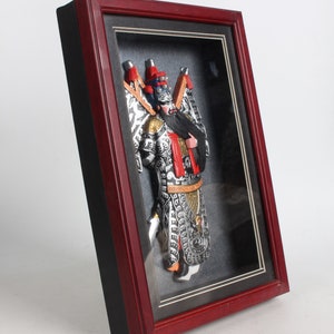 Hand-painted Lacquer Mask of Zhang Fei Statue - Etsy