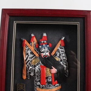 Hand-painted Lacquer Mask of Zhang Fei Statue - Etsy