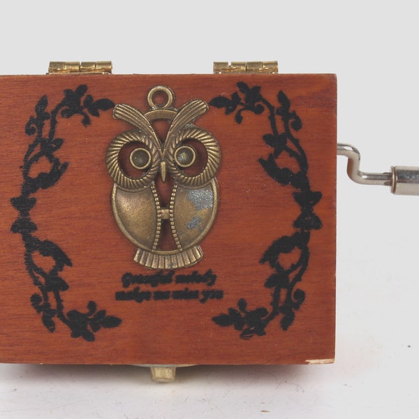 Owl Music Box - Etsy
