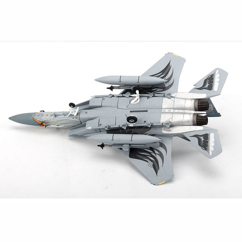 Die Cast US F-15C Eagle Fighter Jet Militarized Combat 1:144 Ratio ...