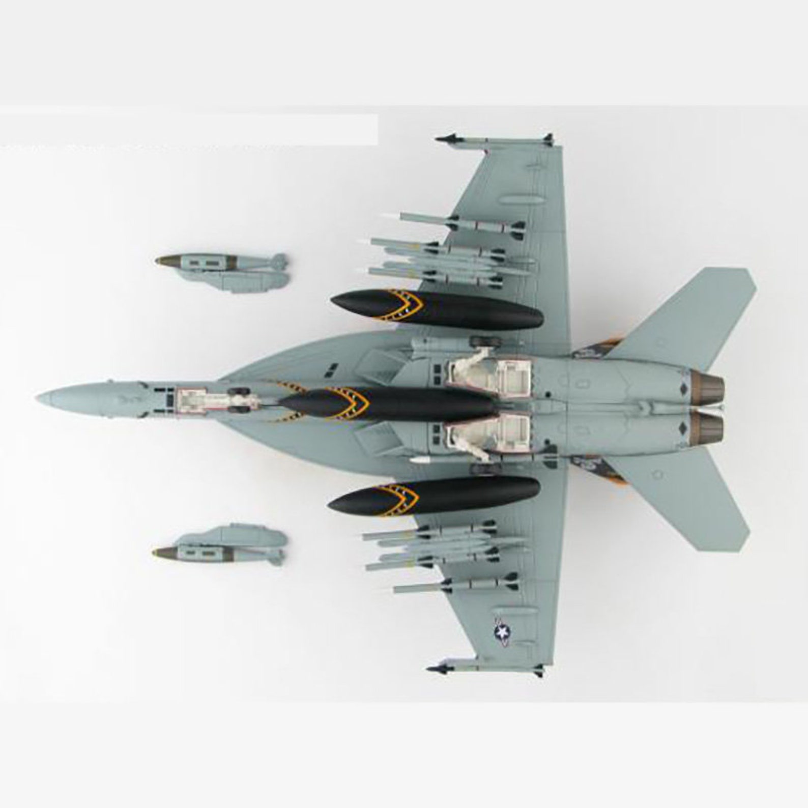 Die Cast F18 Super Hornet Fighter Jet 1:72 Ratio Alloy and Plastic ...
