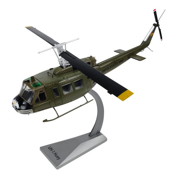 Diecast Us Army UH 1H Militarized Combat Helicopter Alloy Model 1 48 Scale Toy Gift Collection Simulation Display Decoration Etsy Canada
