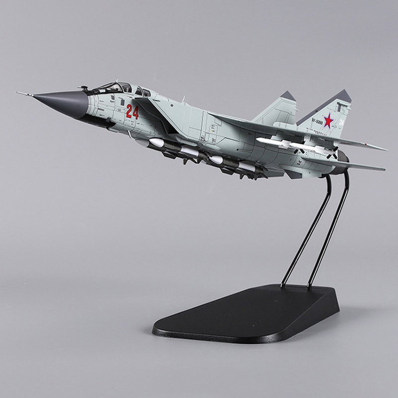 Diecast Mig-31 Russian Air Force Fighter Militarized Combat 1:72 ...