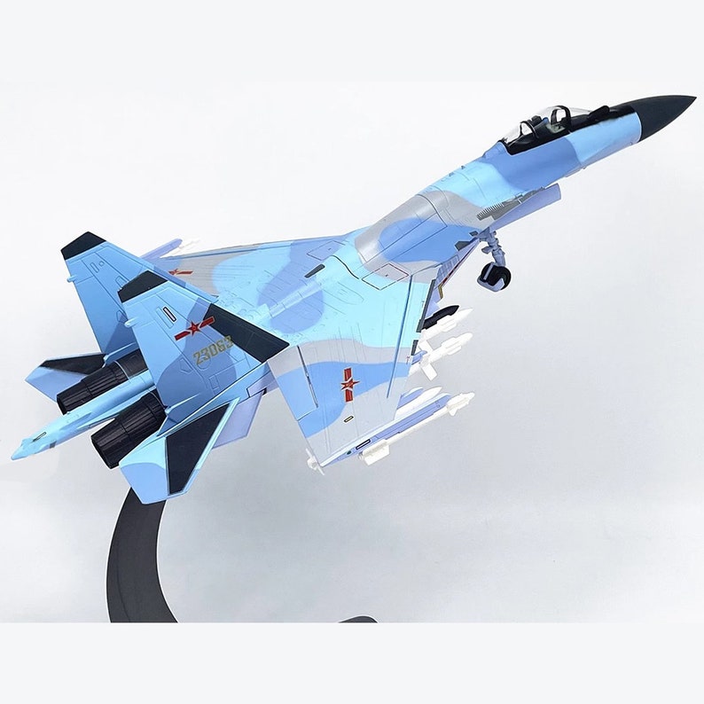 Diecast Alloy Model of Chinese SU-35 Militarized Combat Fighter ...
