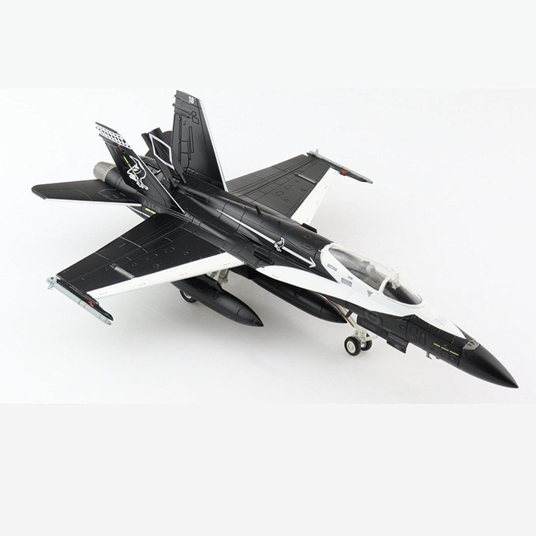 Die Cast F18 Fighter Jet Alloy Plastic Model 1:72 Scale Toy Gift ...