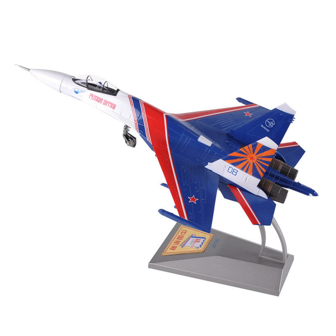 Diecast Alloy Model of SU-27 Civil Aviation Performance Machine 1:72 ...