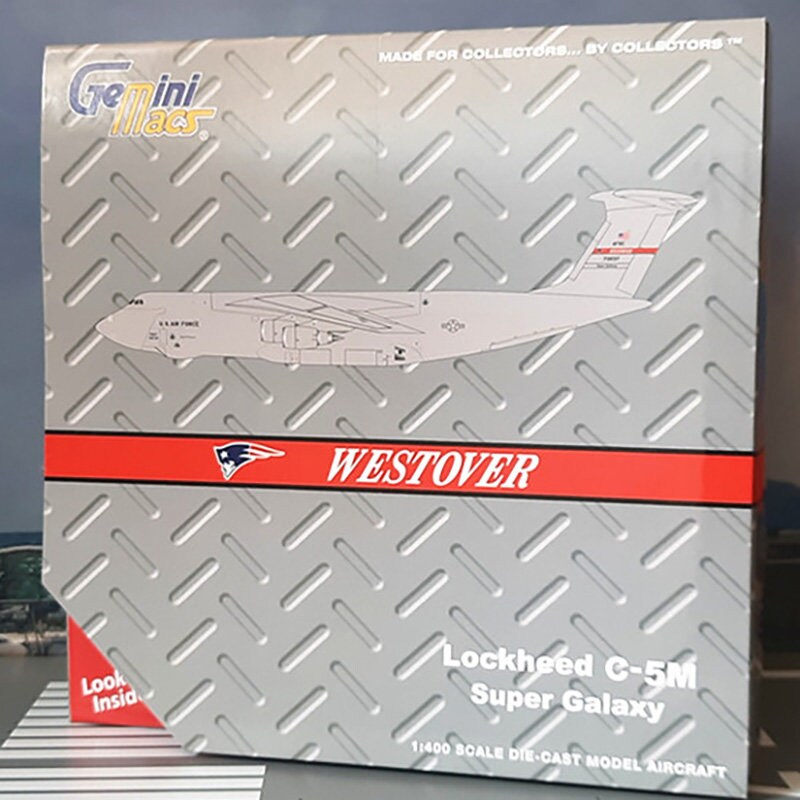 1: 400 Scale US Air Force Galaxy Transport Aircraft C-5M, GMUSA098 ...