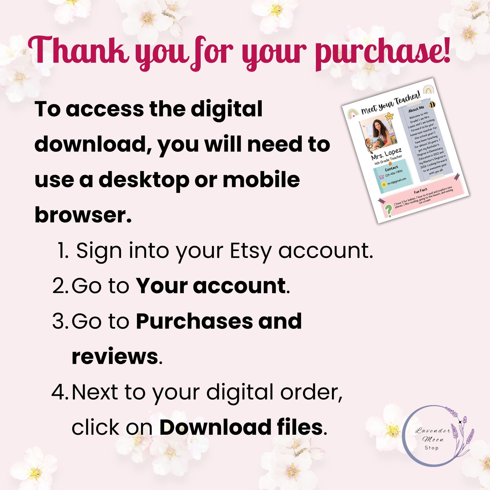 Meet the Teacher Template Editable Canva File Back to School First Day ...